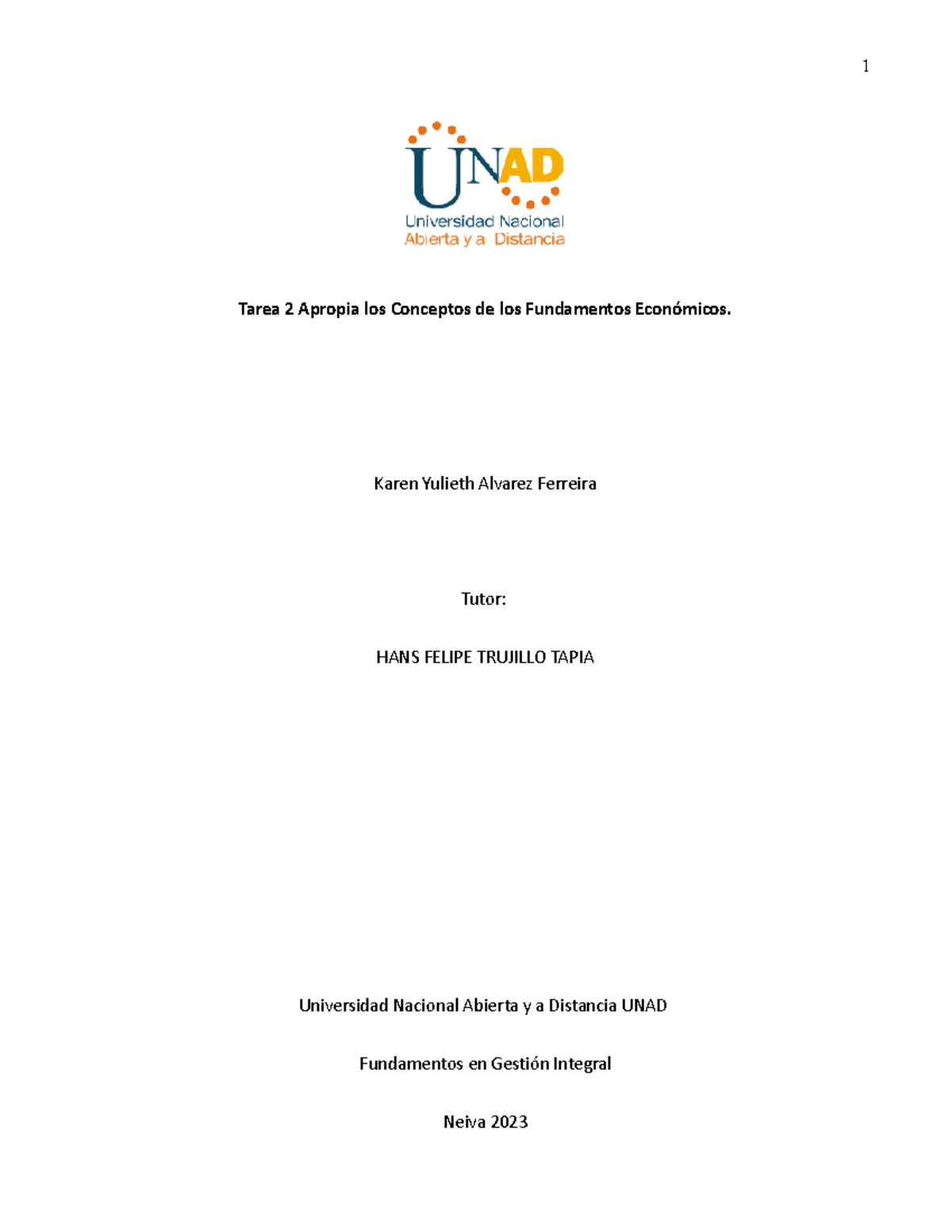 Tarea 2 Karen - NIGUNA - Tarea 2 Apropia los Conceptos de los ...