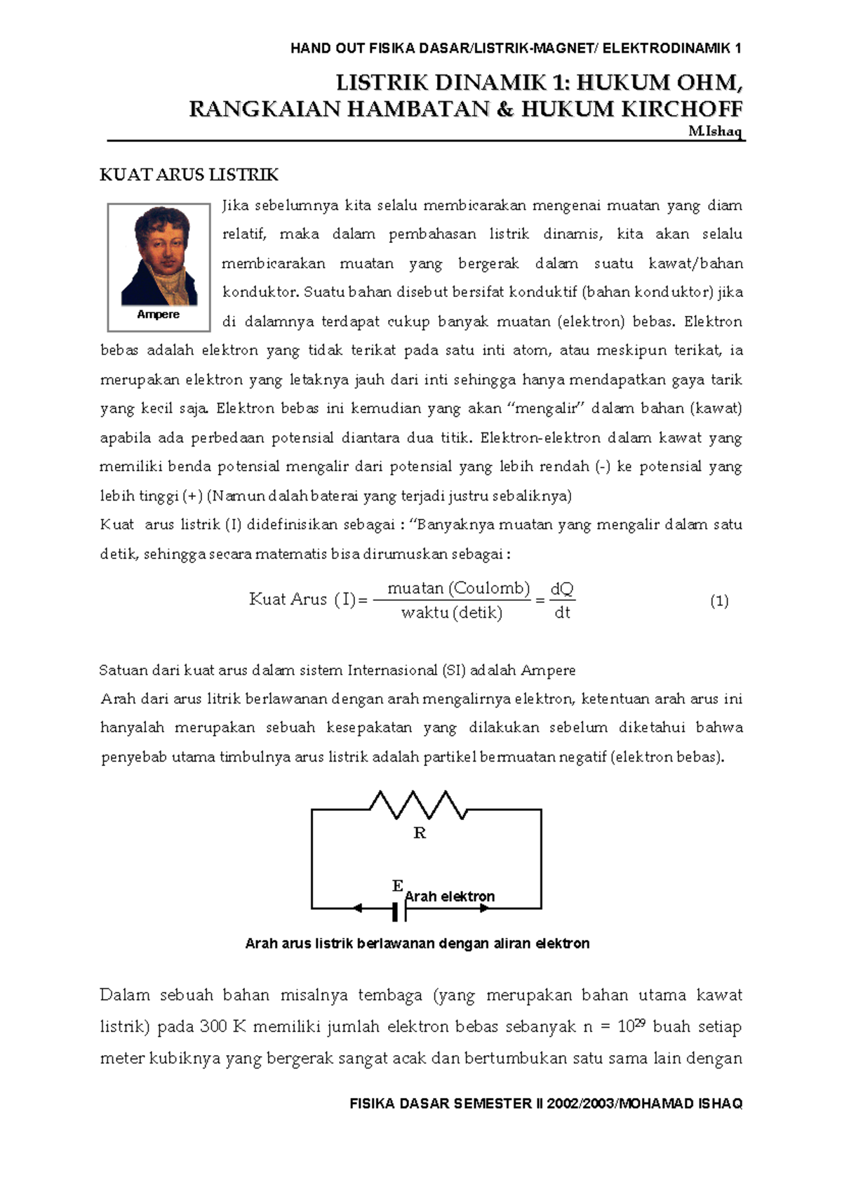 Handout Fisika Dasar Studocu