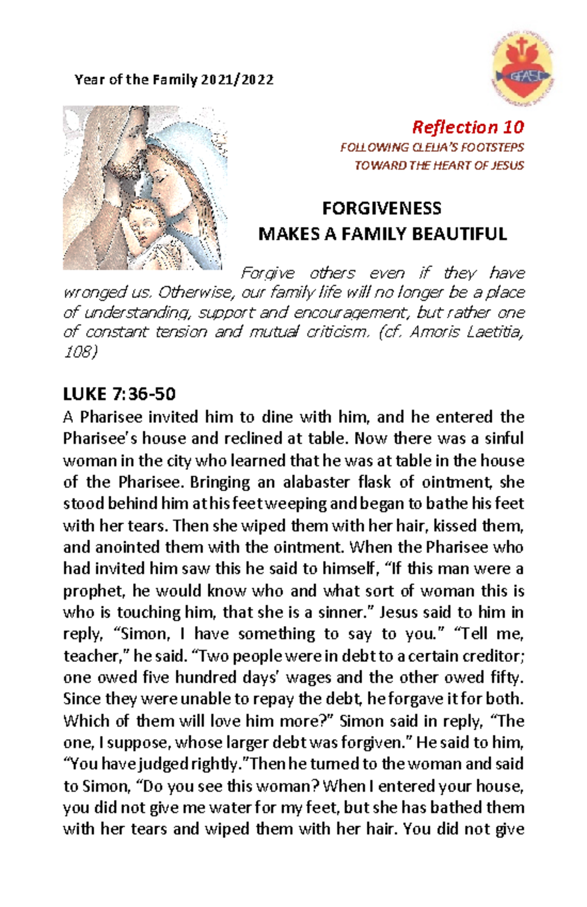 Reflection about Oral Commmunucation Module 1 - Theology - Xavier - Studocu