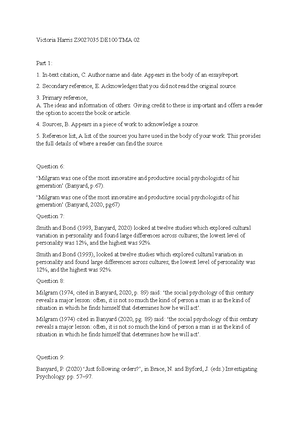 Dd102, tma04 - Victoria harris Z9027035 DD Part 1, Explain how different kinds of evidence in ...