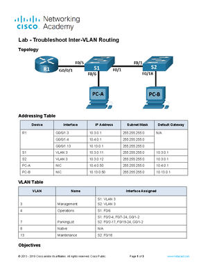 IPv6 Addressing and Subnetting Workbook Student Version - EA FE80 ...