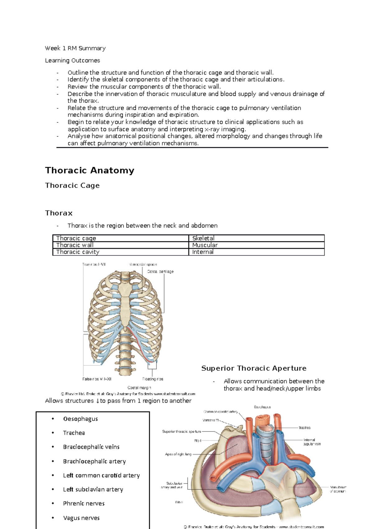 Week 1 RM Lecture notes - Week 1 RM Summary Learning Outcomes Outline ...