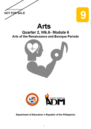 Arts 9 Q2 M1 - Social Psychology - ####### mapeh Arts 9 Quarter 2 ...