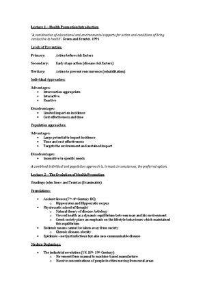 Beattie's model - Beaie’s model 1991 – essay plan Health promoion ...