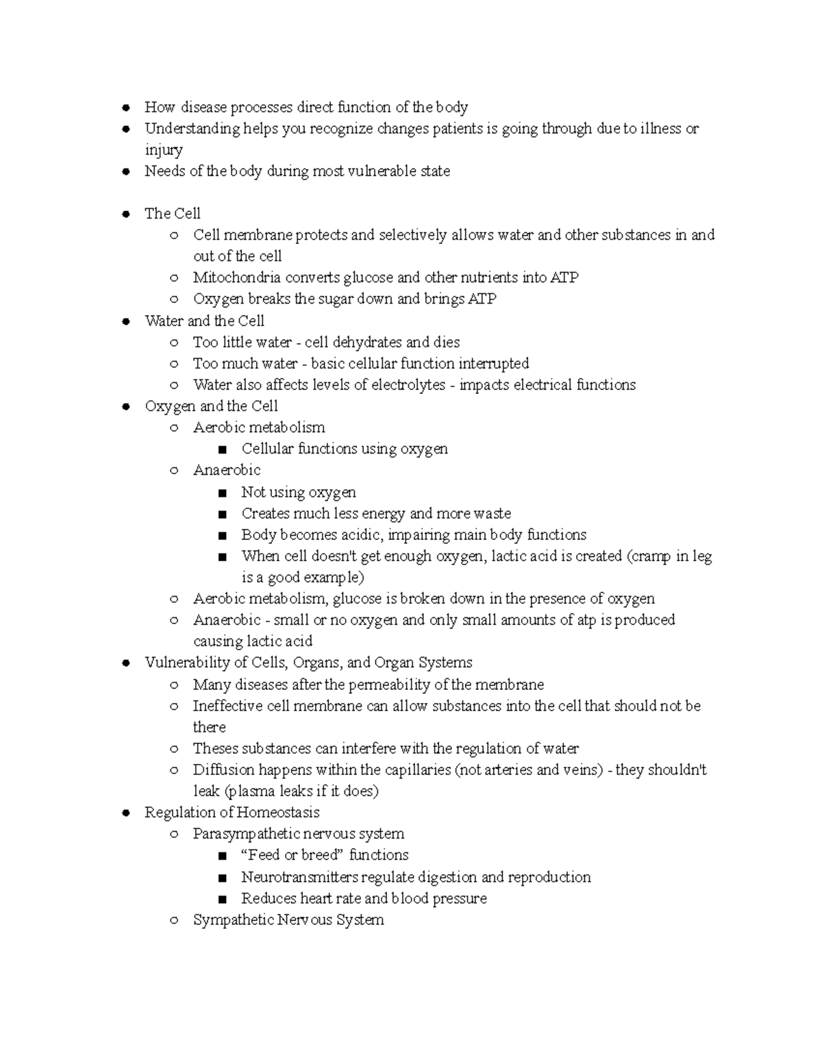 Chapter 7 - Principles of Pathophysiology - How disease processes ...