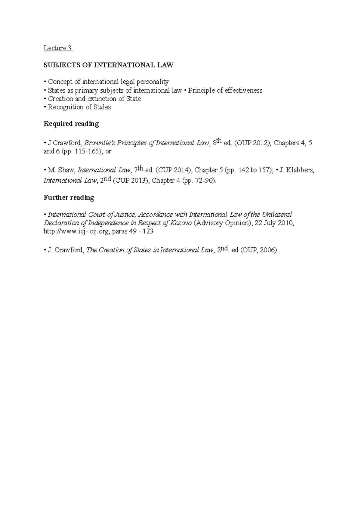 2 - Lecture notes 2 - LAW-5014B - UEA - Studocu