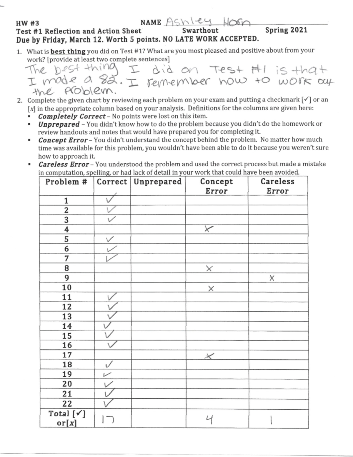 HW #3 - Notes - MATH 1384 - SHSU - Studocu