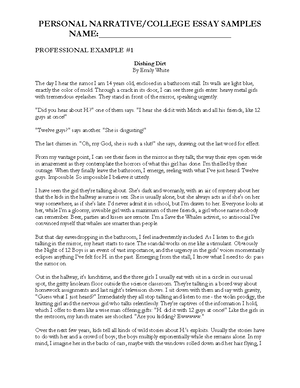 Example of Narrative Report - A NARRATIVE REPORT OF (INSERT NAME OF THE ...