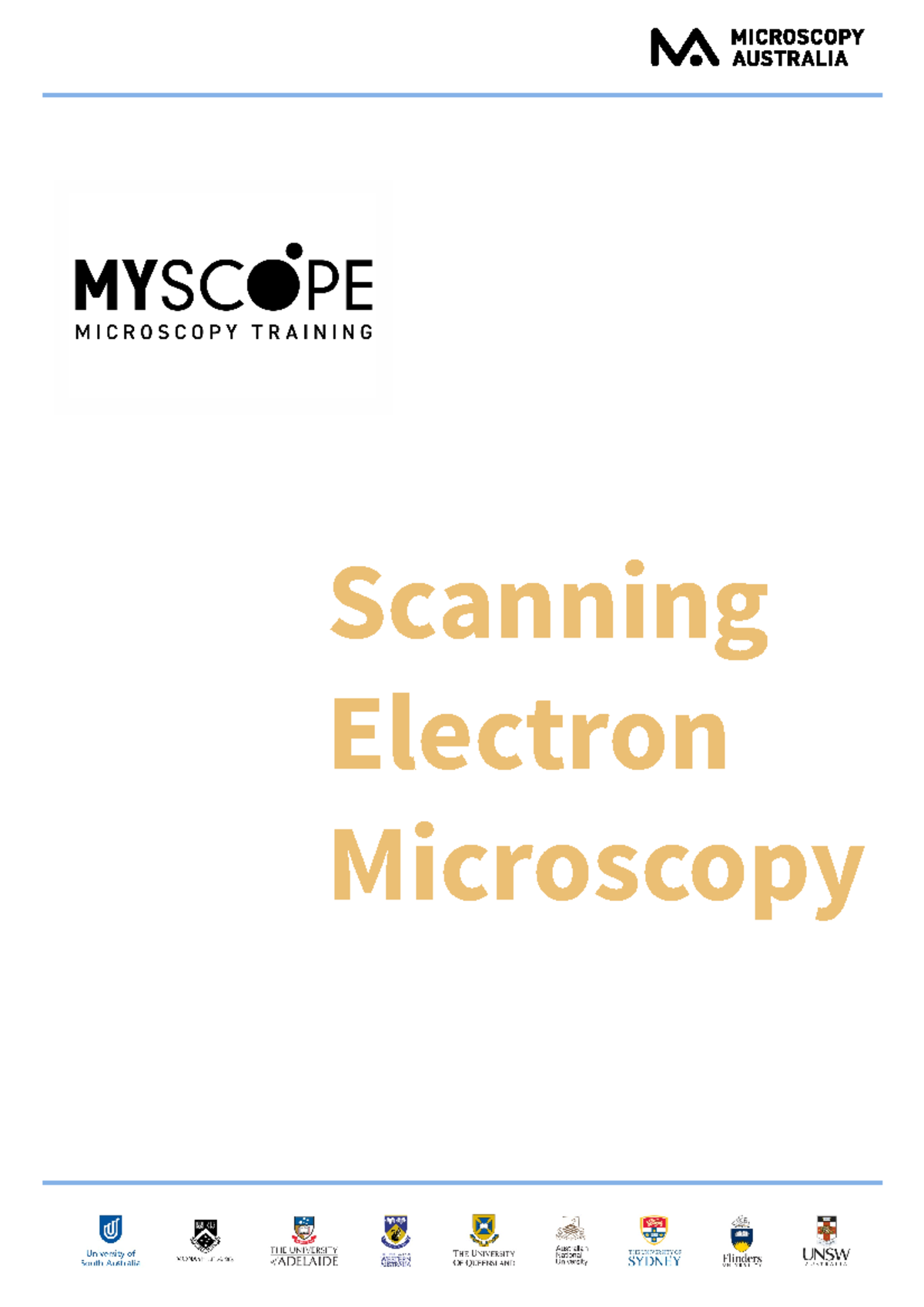 My Scope SEM - VERY COOL - Scanning Electron Microscopy Attribution ...
