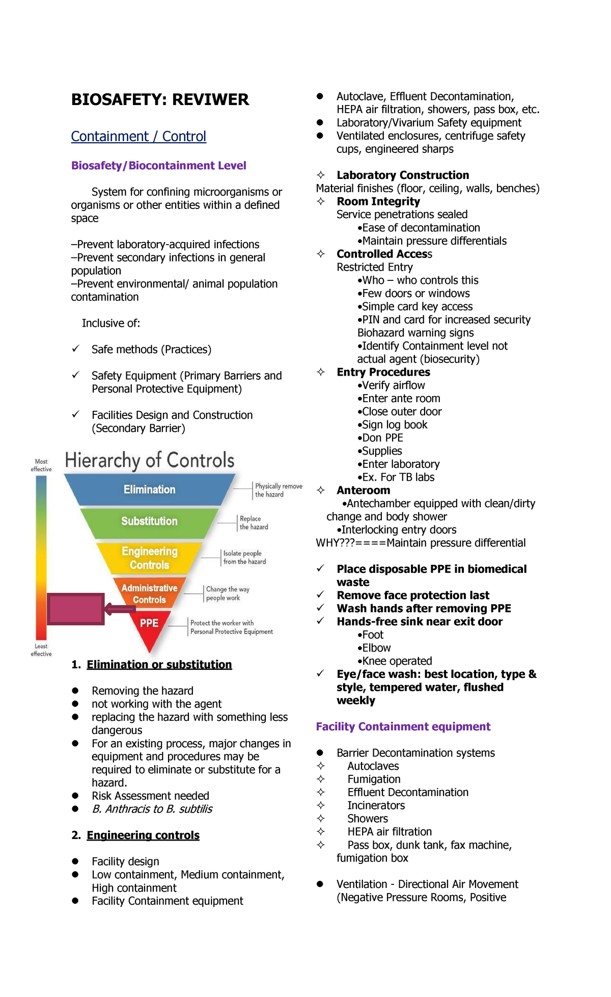 Biosafety : Safety Beyond the Confines of the Laboratory - BIOSAFETY ...