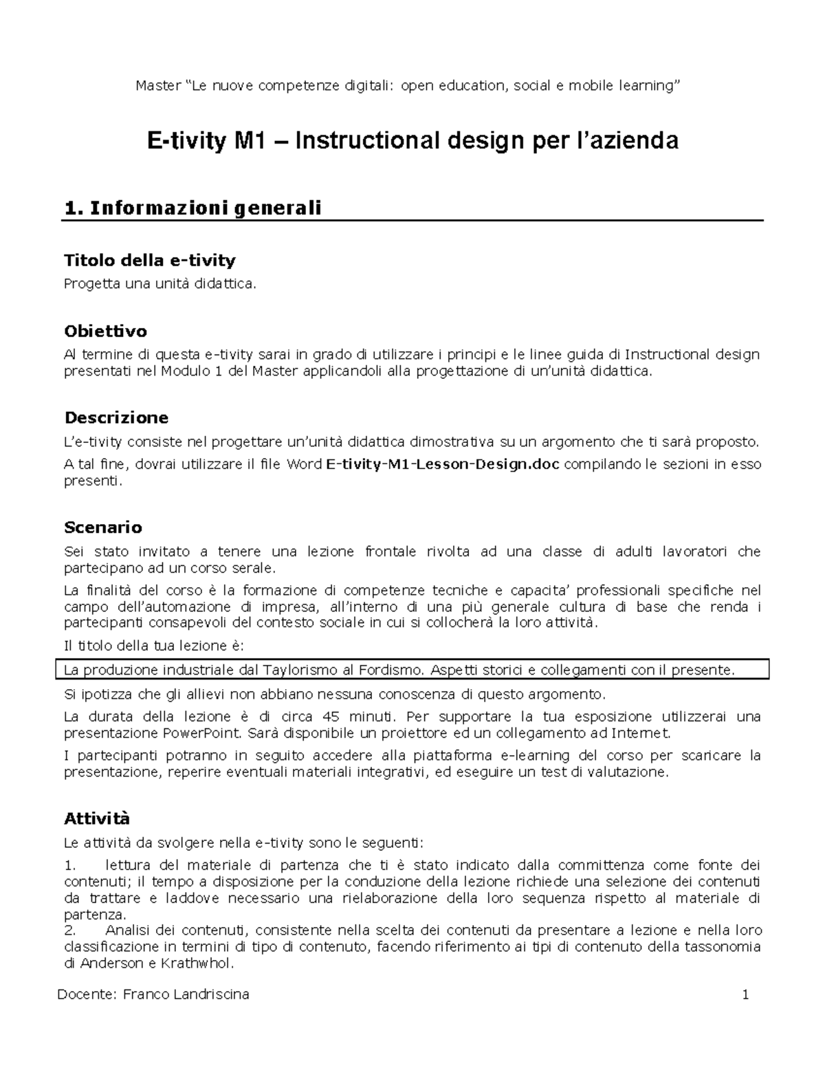 E-tivity-M1-Istruzioni - Master