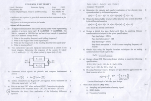 Class 567 digital signal - Date 20 5 Implementation of System. Page FIR ...