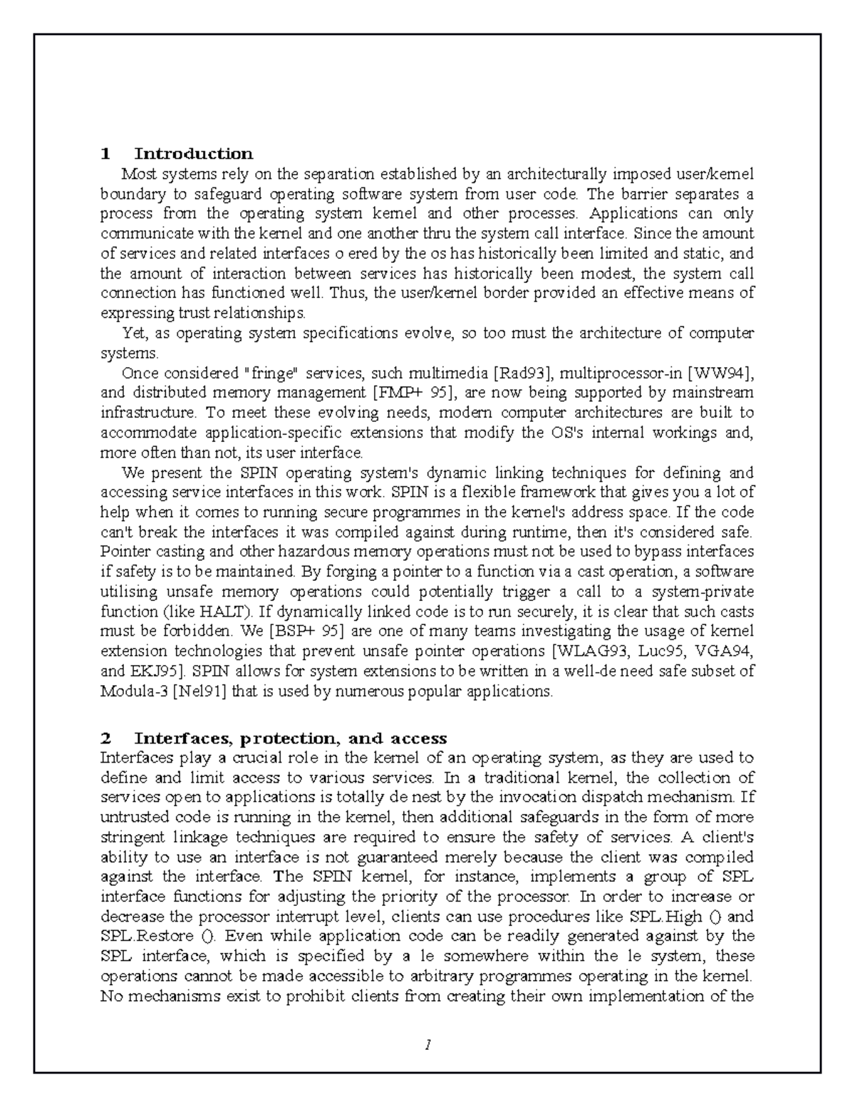 Loading and Linking OS - Ttytt - 1 Introduction Most systems rely on ...