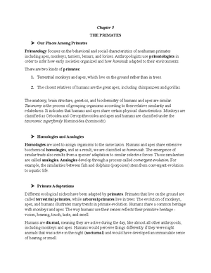 Chapter 2- Reading Notes ( Culture) - Chapter 2 CULTURE What is Culture ...