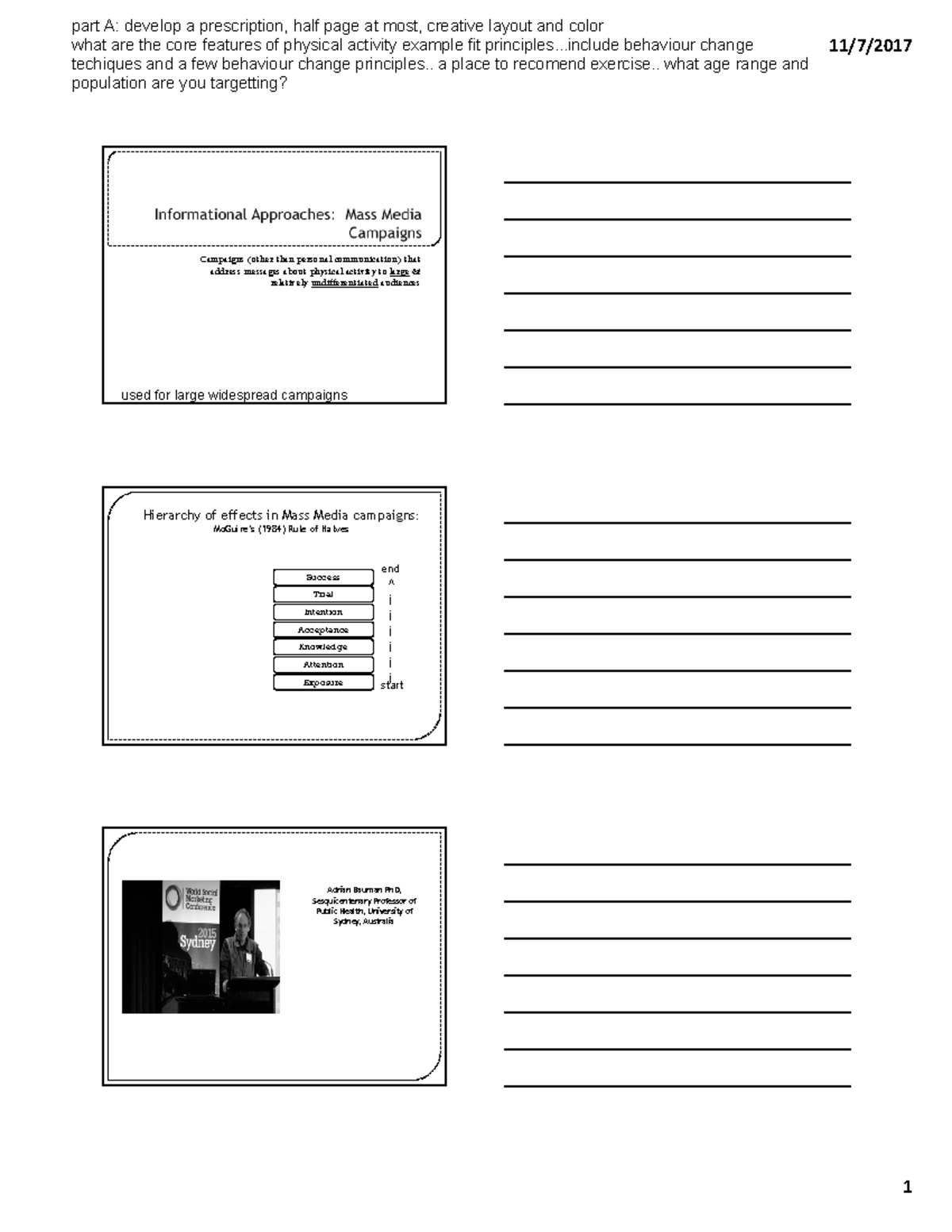 Class informational approaches mass media 2017 - 11/7/ Campaigns (other ...