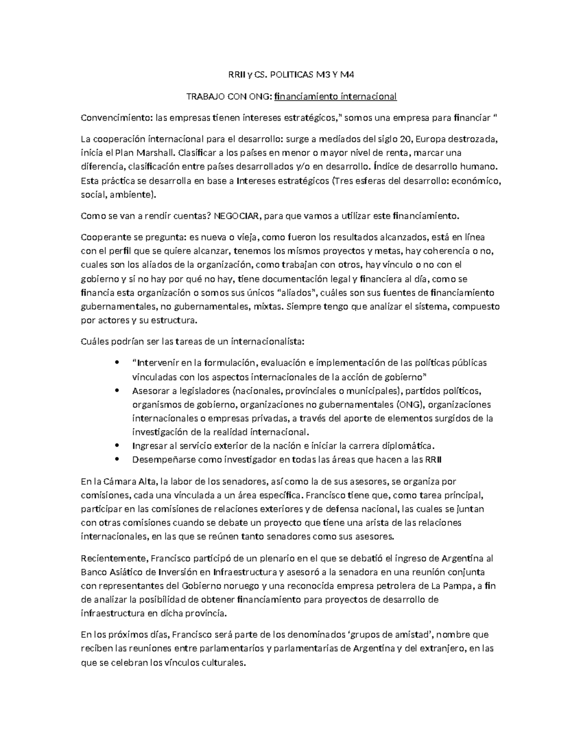 RRII y CP M3-4 - Resumen Introducc a las Cs Políticas y a las RRII ...
