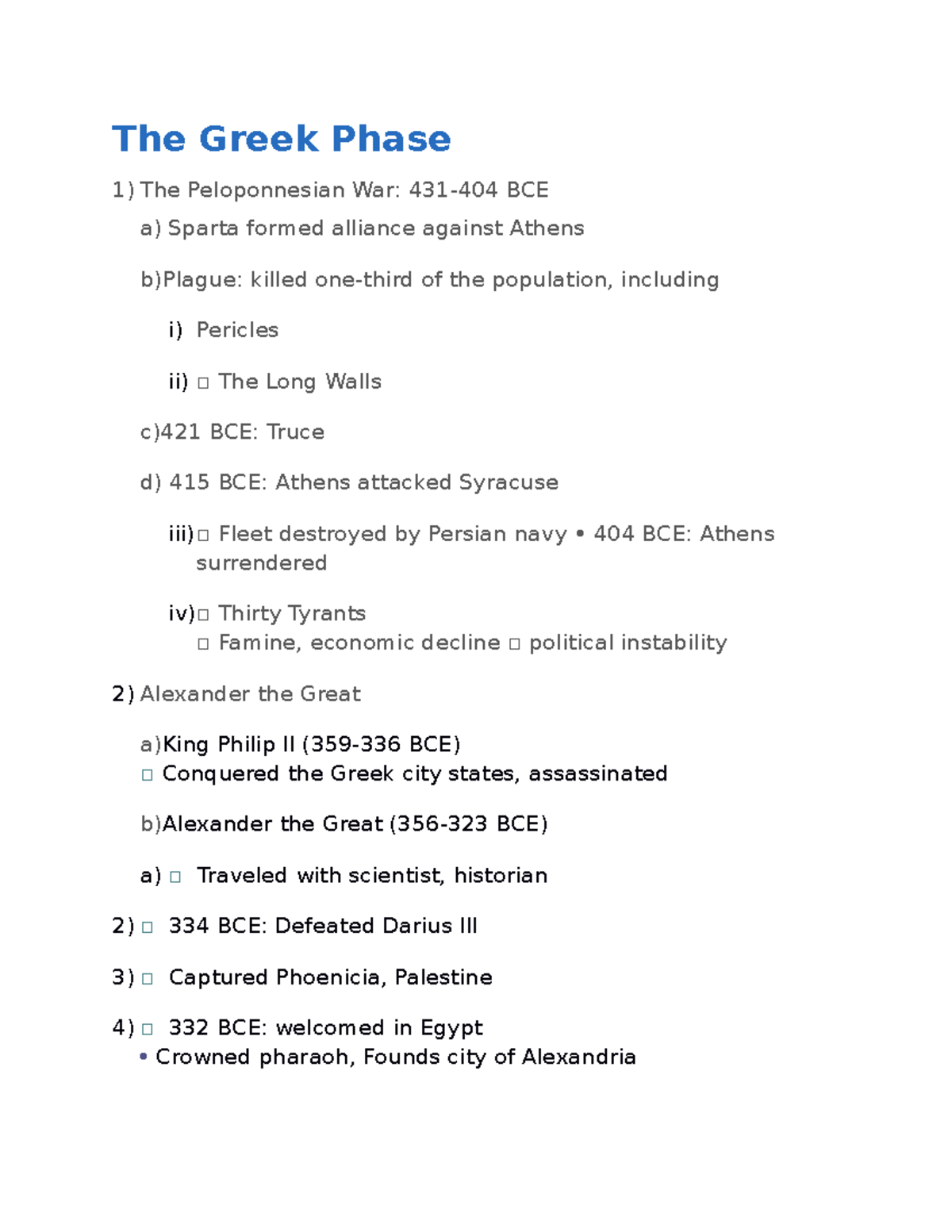 Chapter 11 - Notes collected from Dr. Wrights 121 History class - The ...