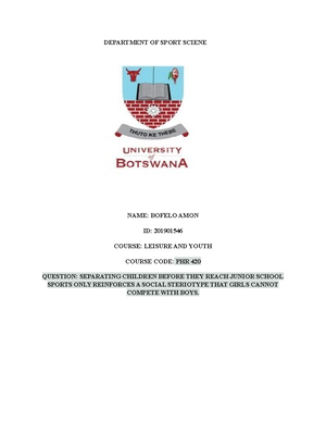 Computational thinking assignments - Computational thinking CODE: 0334 ASSIGNMENTS Assignment 1 ...