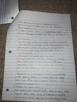 Facial Treatment CH 8 Milady 5 - COSM 1120 - Studocu