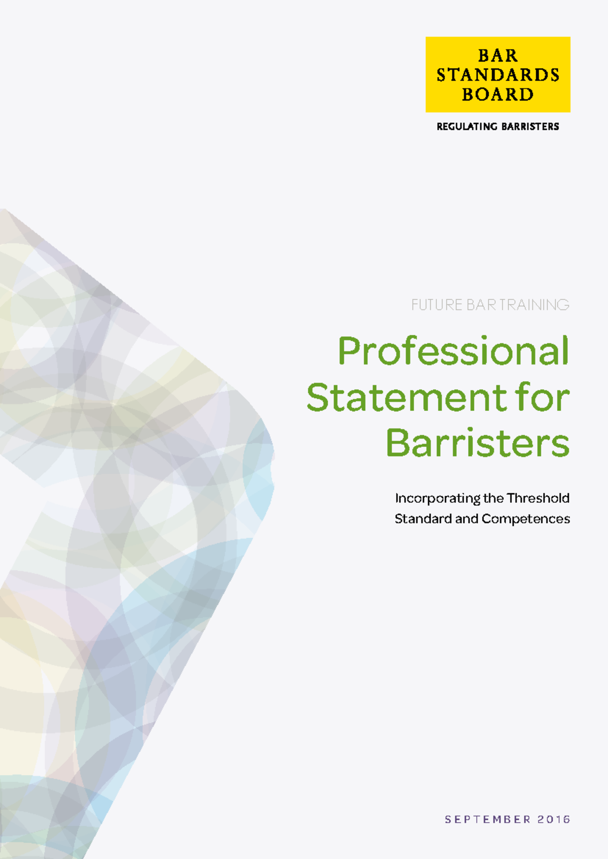 Bsb professional statement and competences 2016 - Professional ...