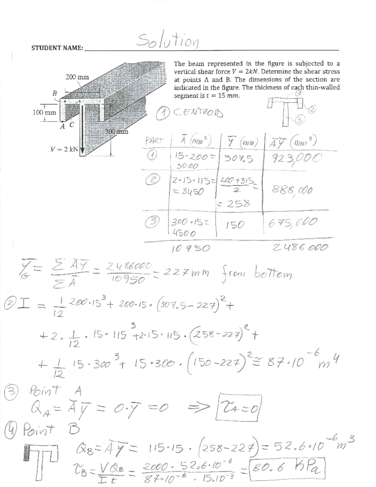Exam 2 - Exam 2 - MECH 012 - Studocu