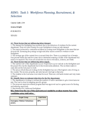 Endothon Task1 C236 - Passed - Compensation and Benefits: Endothon Task ...