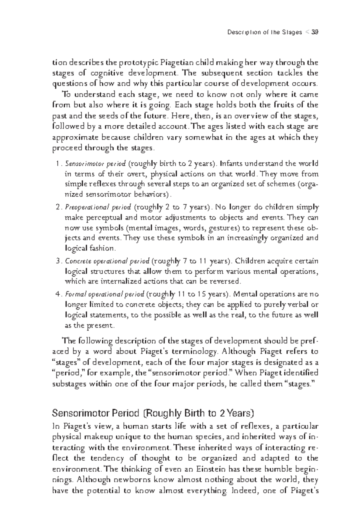Developmental Psychology-19 - Description of the Stages