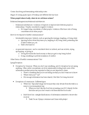 Ch.1 Intro to IPC - Comm 110 Interpersonal Communication lecture ...
