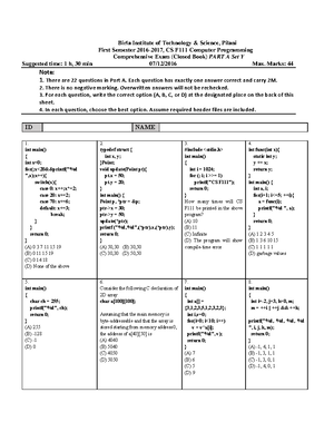List of Textbooks Ist Year (1 & 2 sem) Text Books 19-20 - BITS PILANI ...