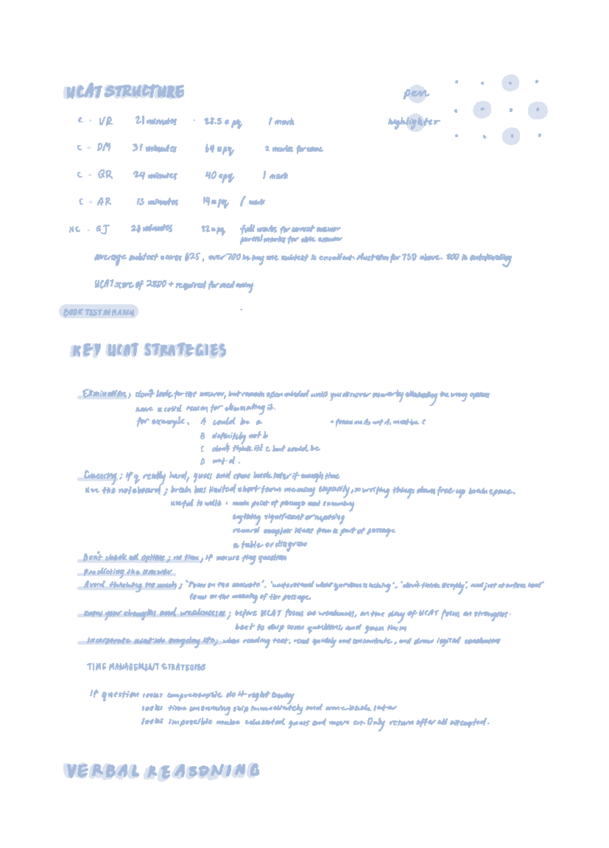 UCAT modules - Brief UCAT module - ####### UCATSTRUCTURE pen C VR 2 ...