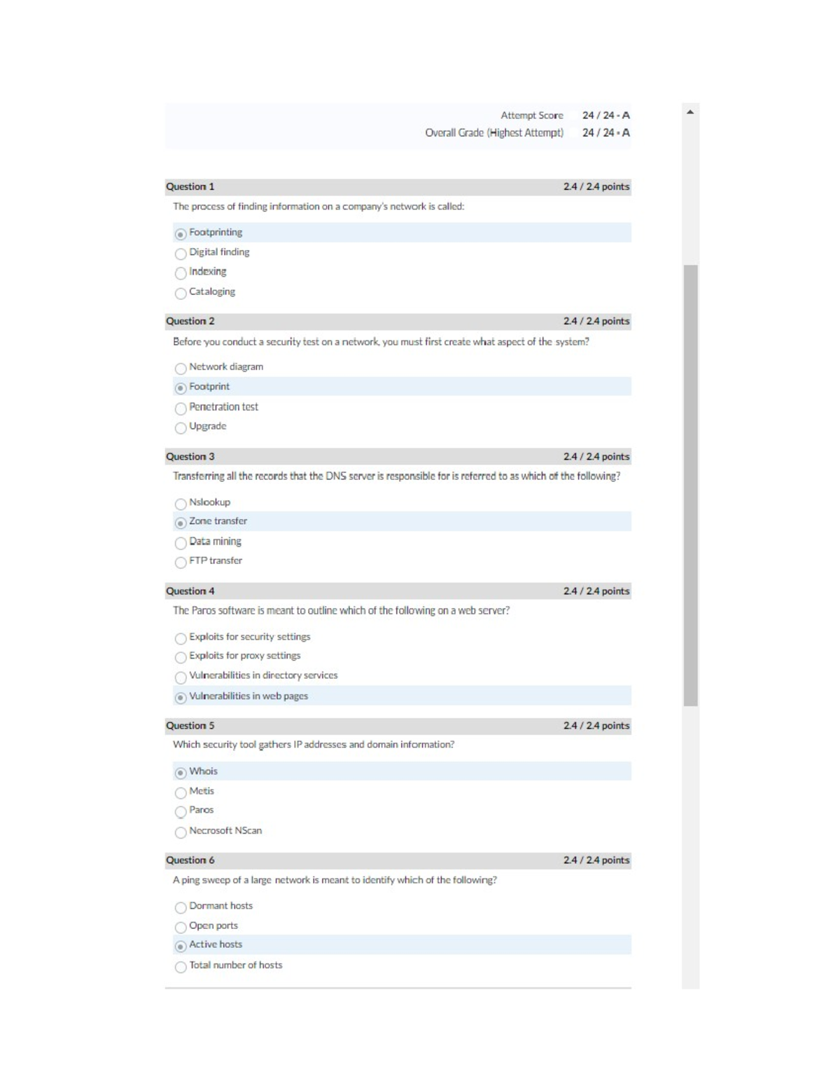 CYB 310 2-2 Reading Quiz - CYB-310-T5690 - Studocu