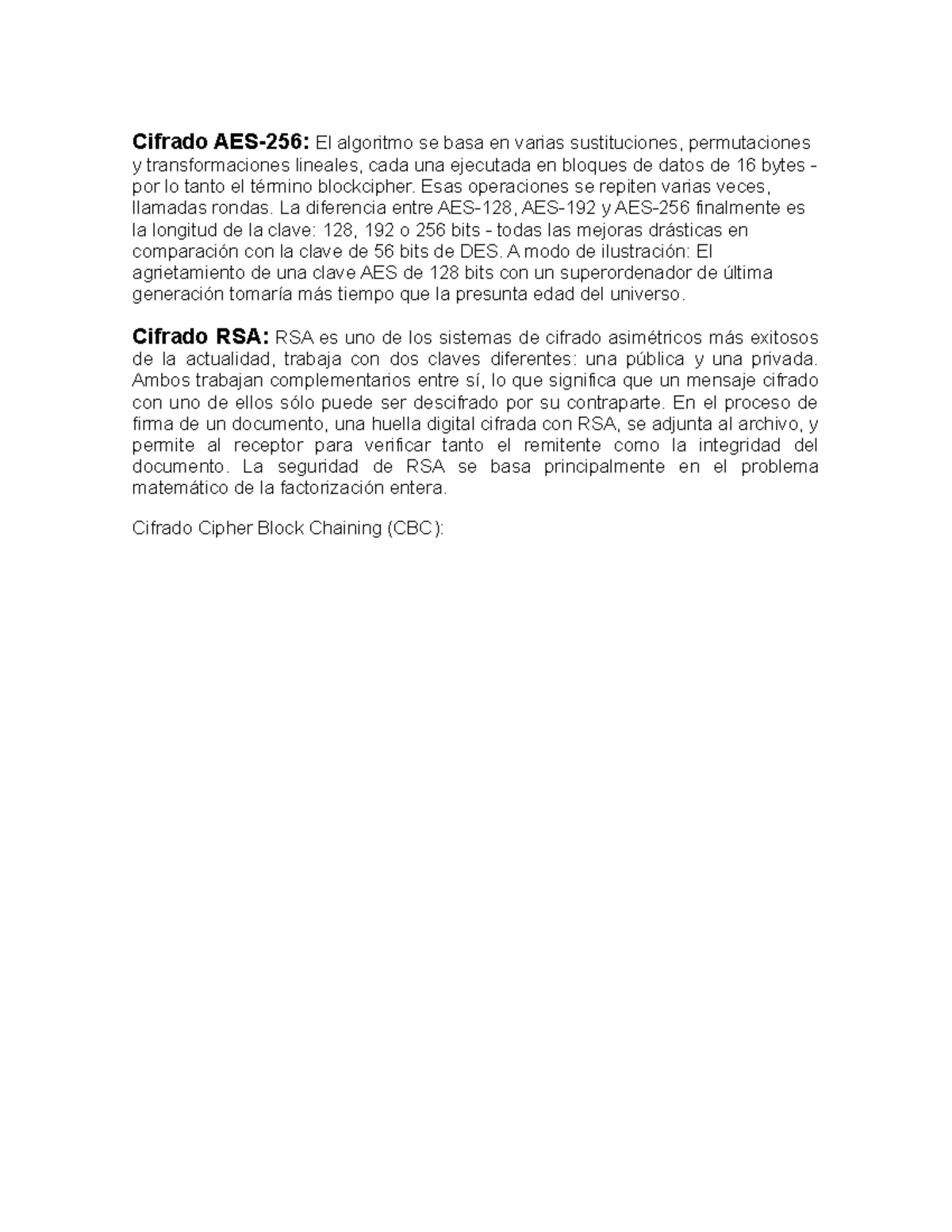 Cifrado AES - Advanced Encryption Standard - Cifrado AES-256: El ...