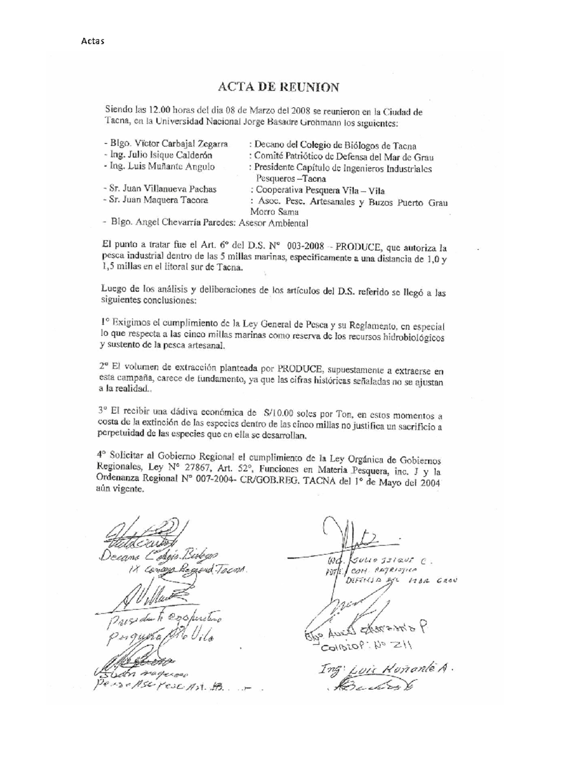 3 ejemplos de actas - Relaciones públicas - Actas Actas - Studocu