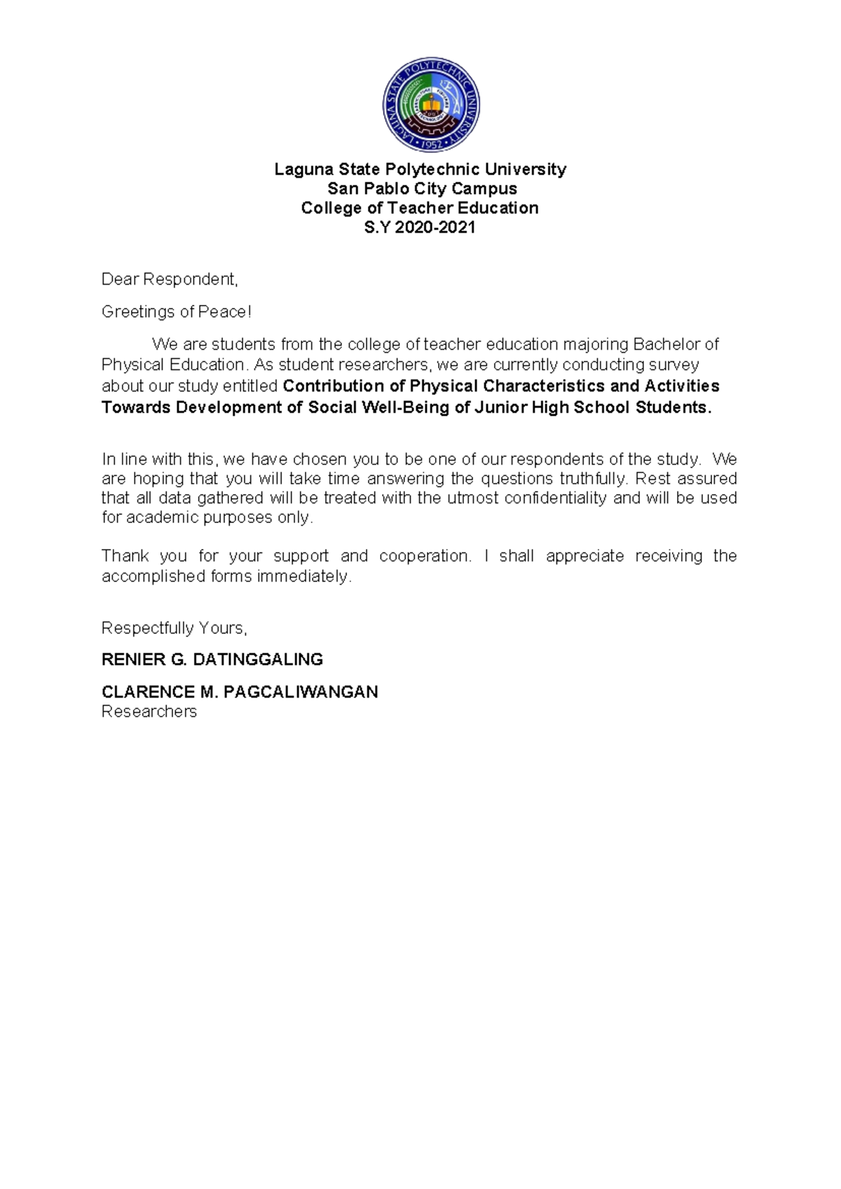 Research-instrument new revised - Laguna State Polytechnic University ...