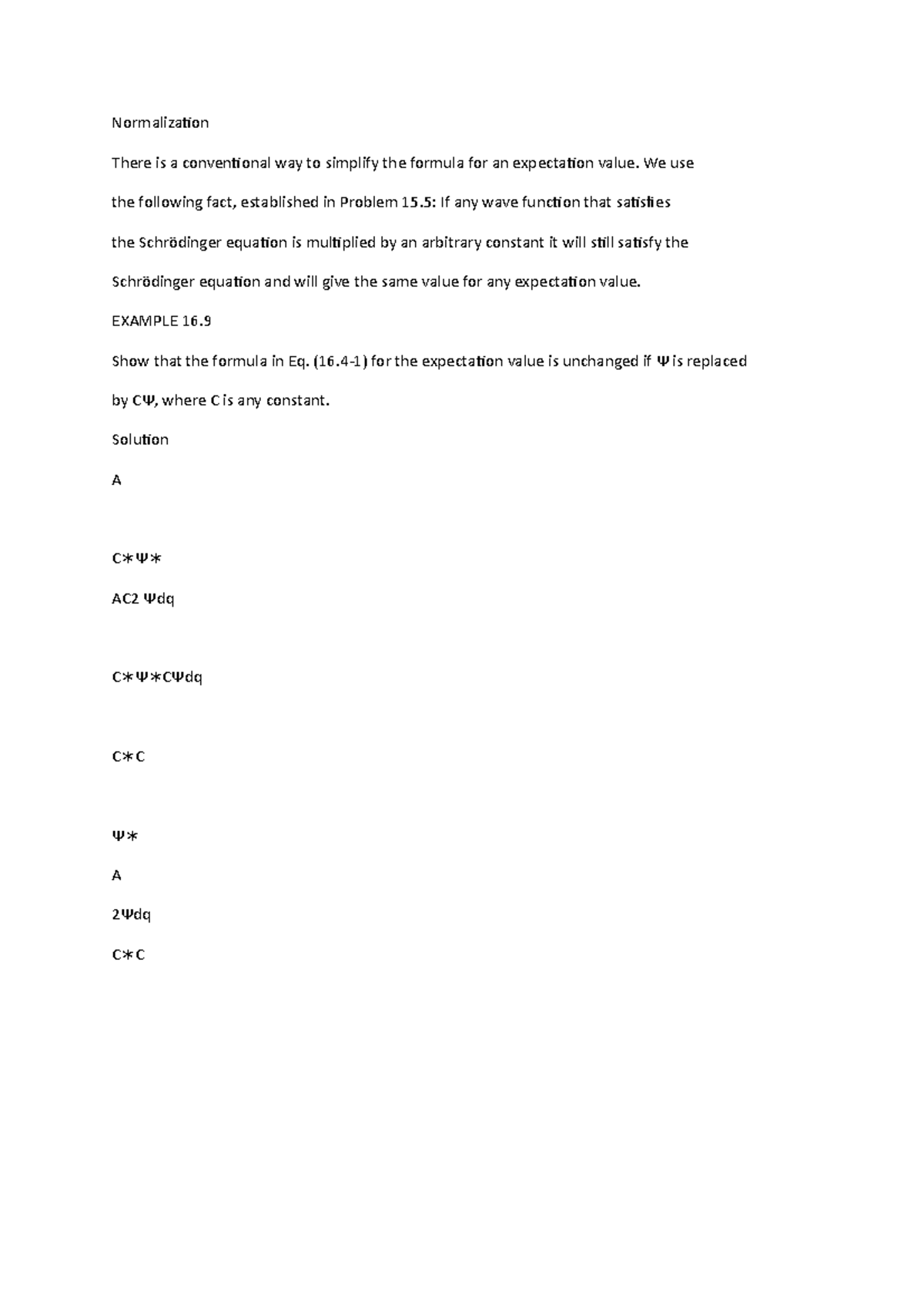 Normalization - There is a conventional way to simplify the formula for ...