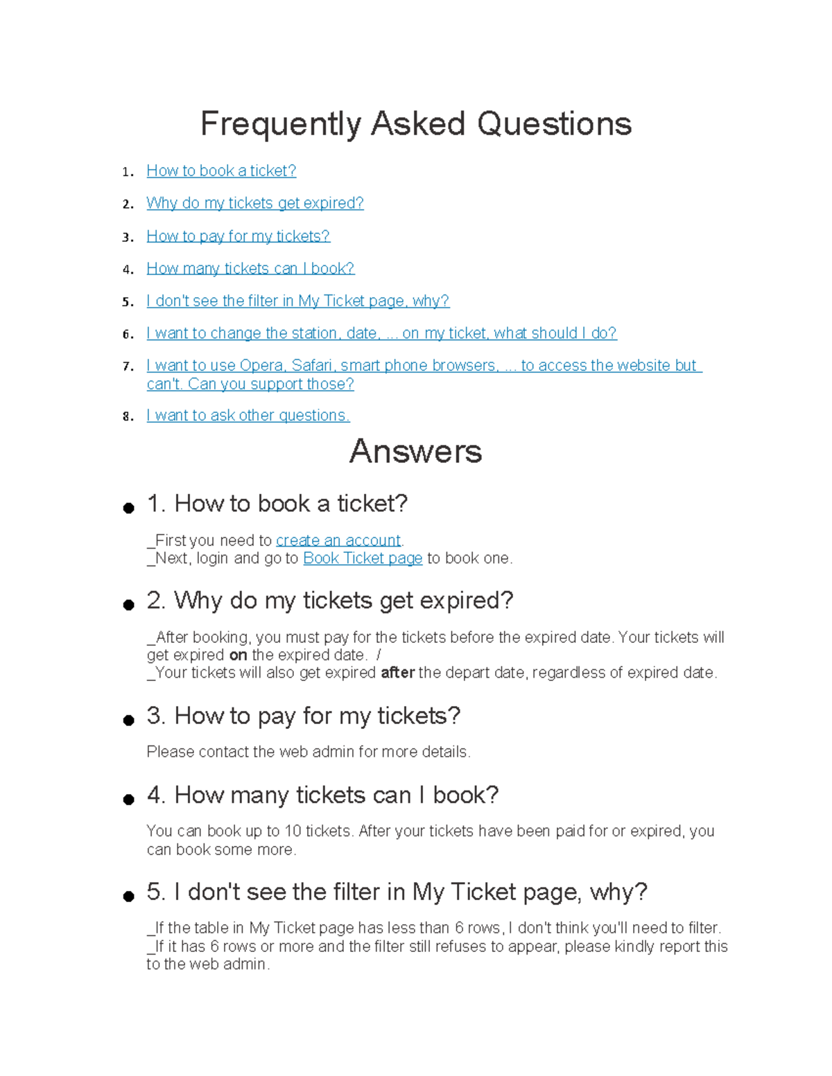 Nguyen Van A - Frequently Asked Questions - Frequently Asked Questions ...