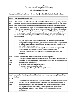 Dat 260 Mod 8 Journal - Christina Maldonado Dat 260 Mod 8 Journal ...