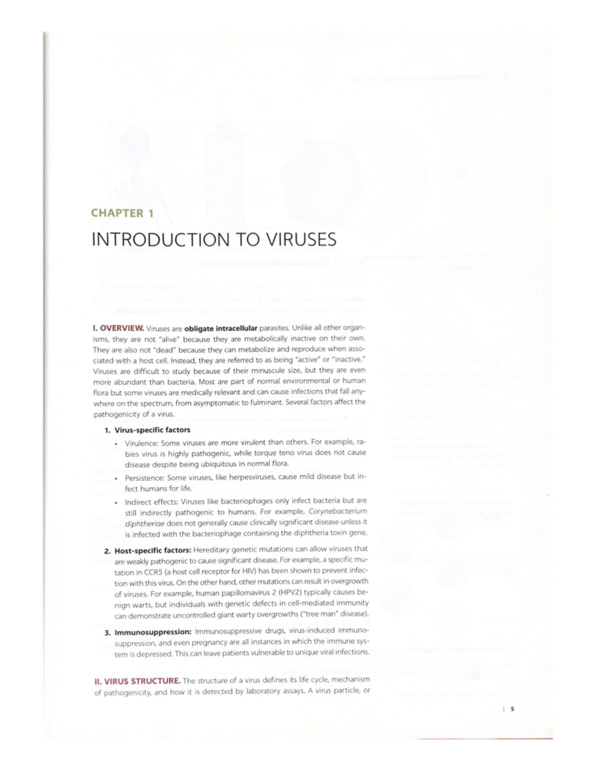 Chapter 1 Introduccion TO Viruses - CHAPTER 1 INTRODUCTION TO VIRUSES I ...