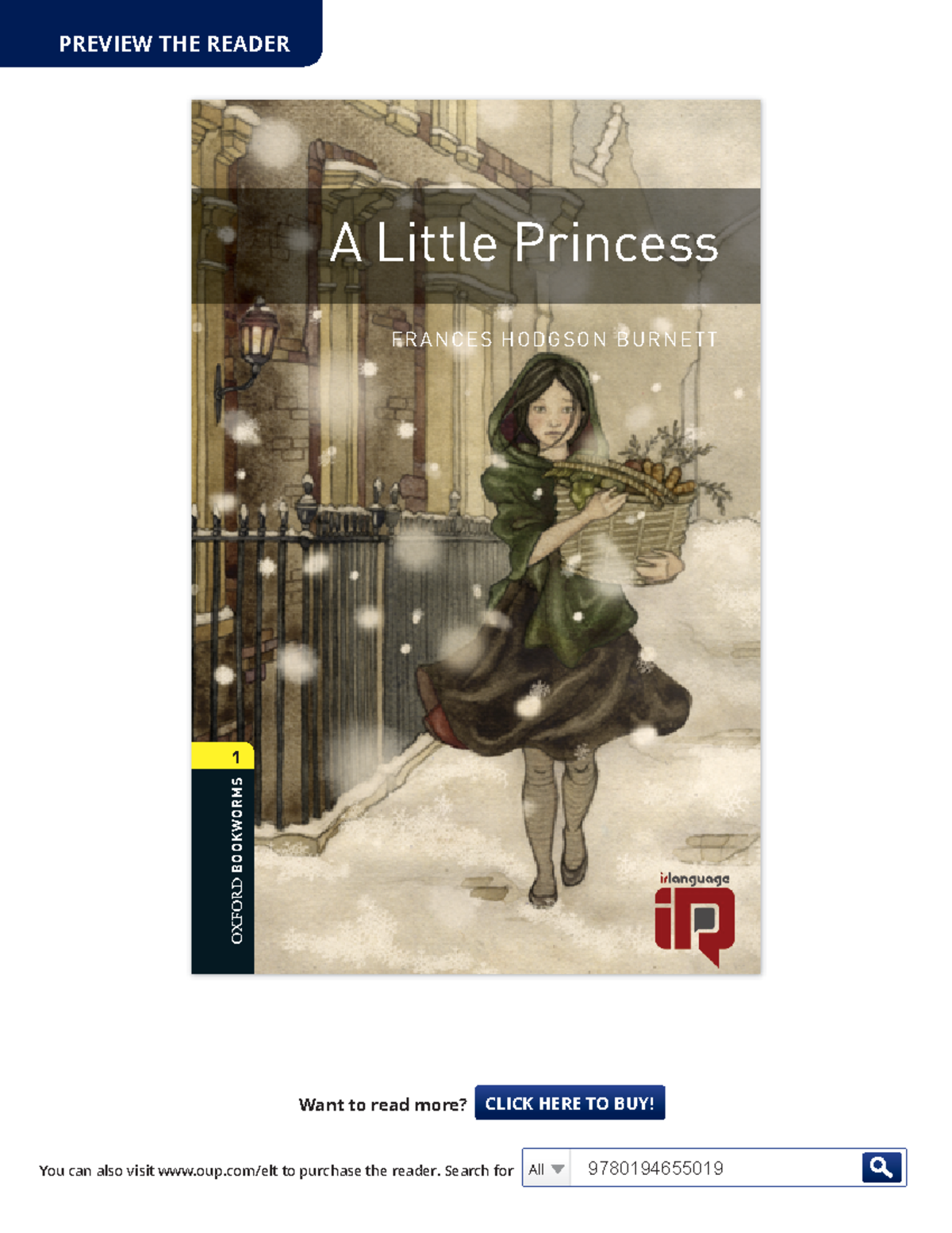 QSkills RW-level 1-Extensive-Reading - 4 1 A LITTLE PRINCESS F R A N C ...
