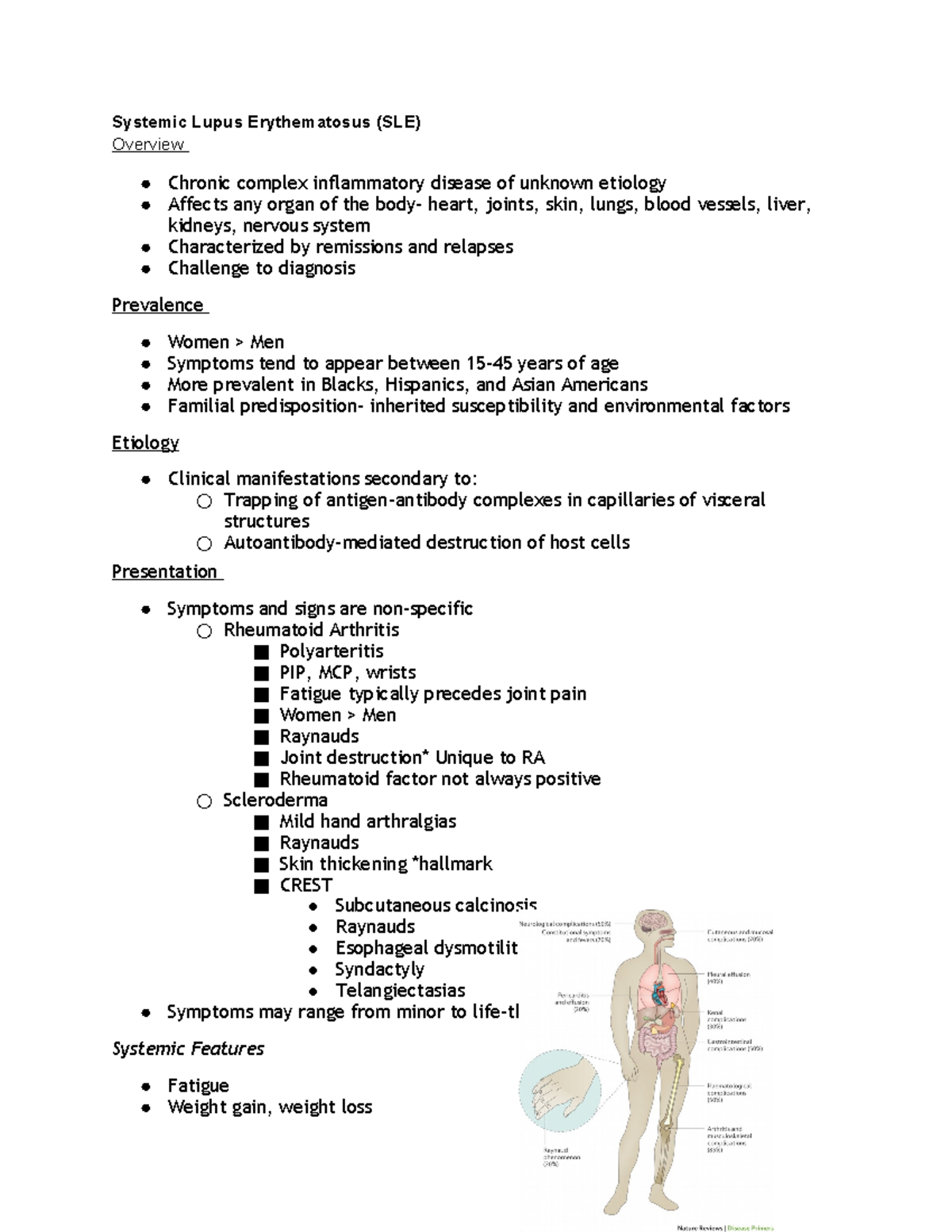 systemic lupus erythematosus - Systemic Lupus Erythematosus (SLE ...
