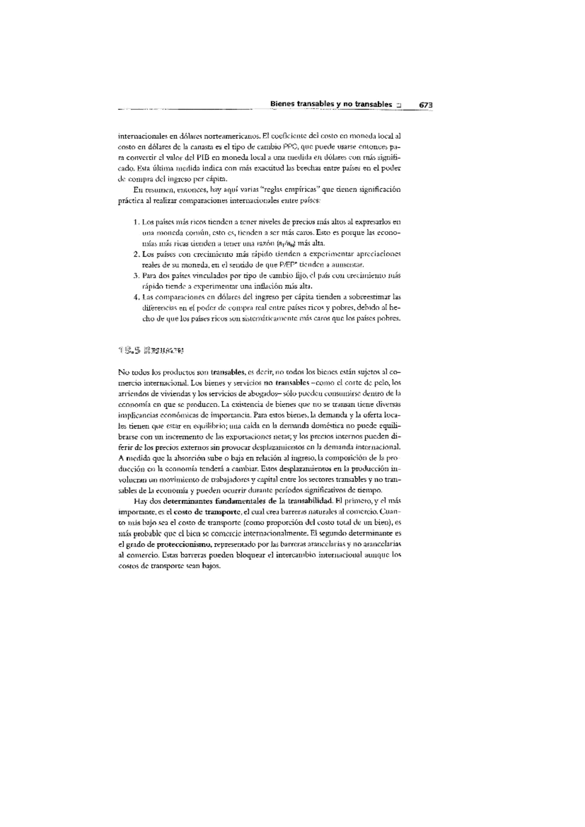 Bienes Transables Y NO Transables - Introducción a la Economía - Studocu