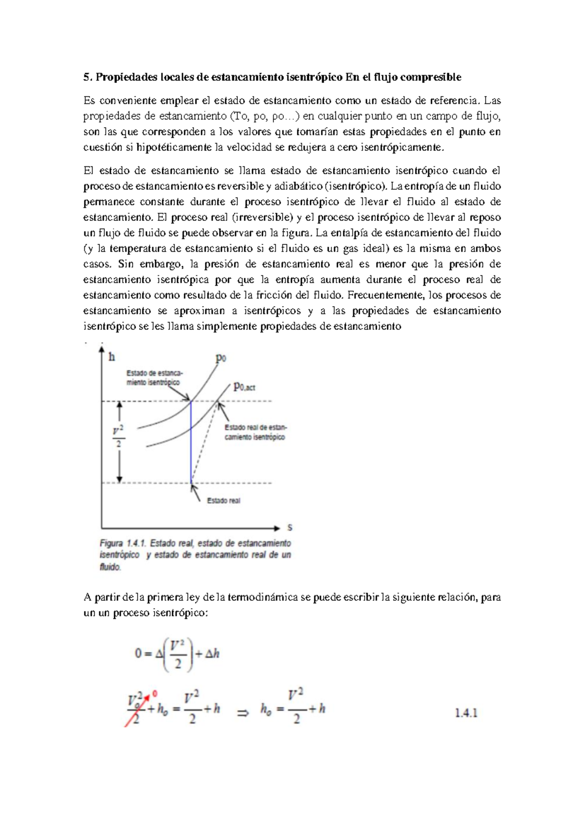 mecanica de fluidos 5 - Propiedades locales de estancamiento ...