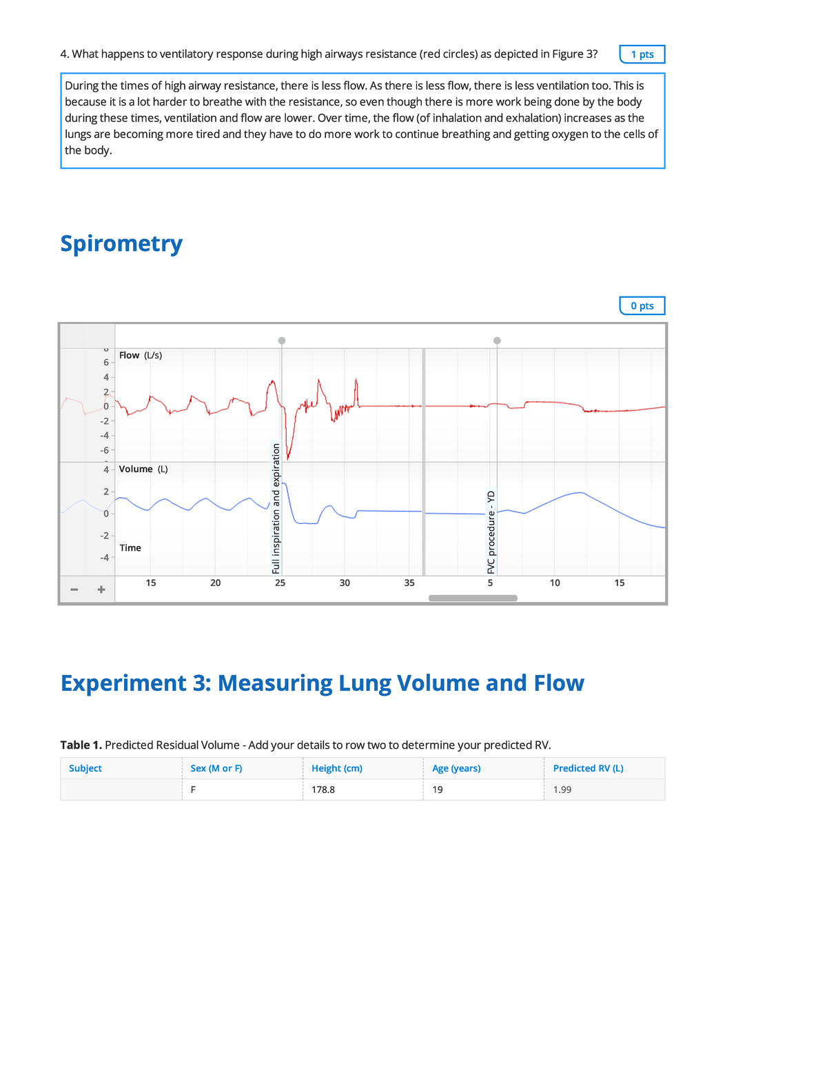 Pulmonary Respiration report - MEDS2001 - USyd - Studocu