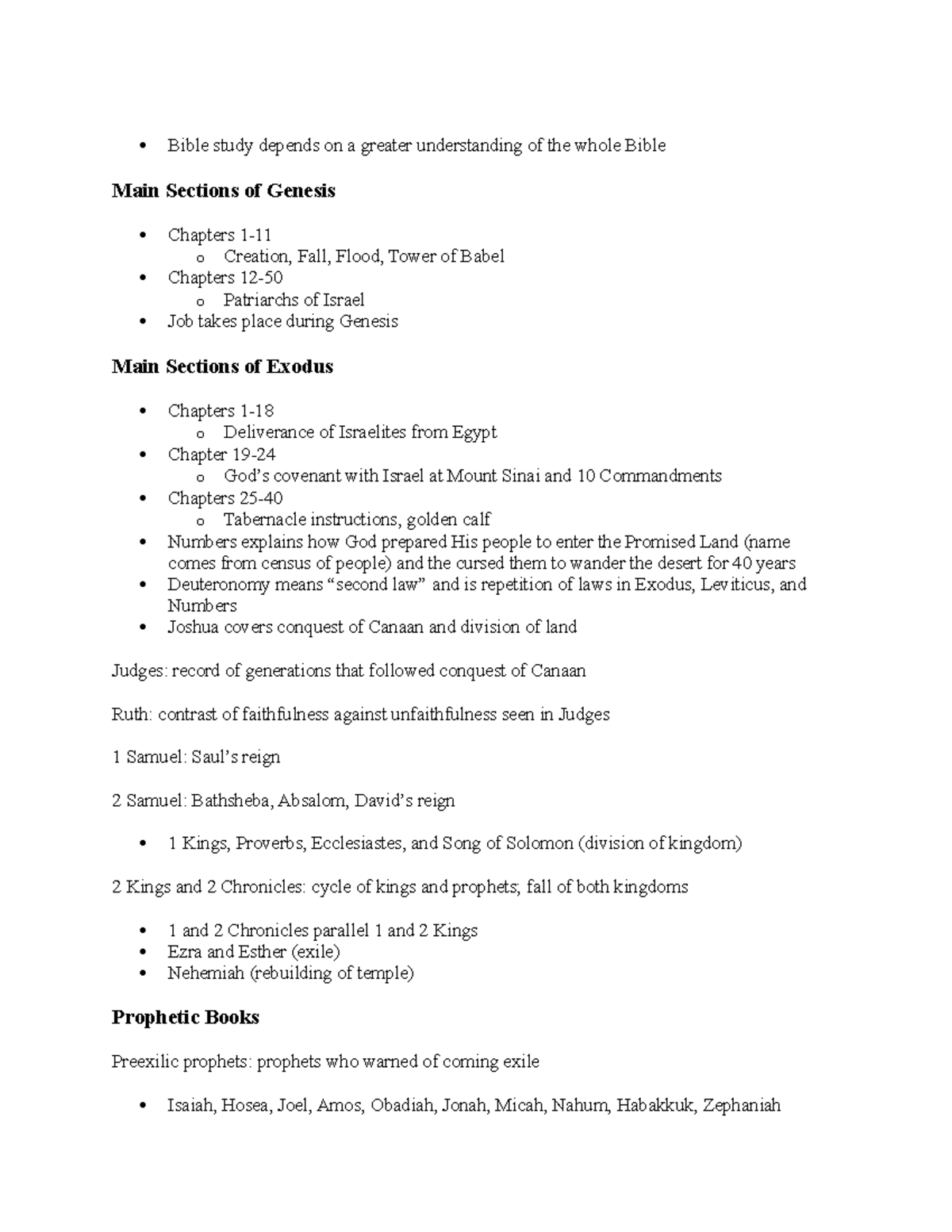 Chapter 2 - Looking at the Bible Contextually - Bible study depends on ...