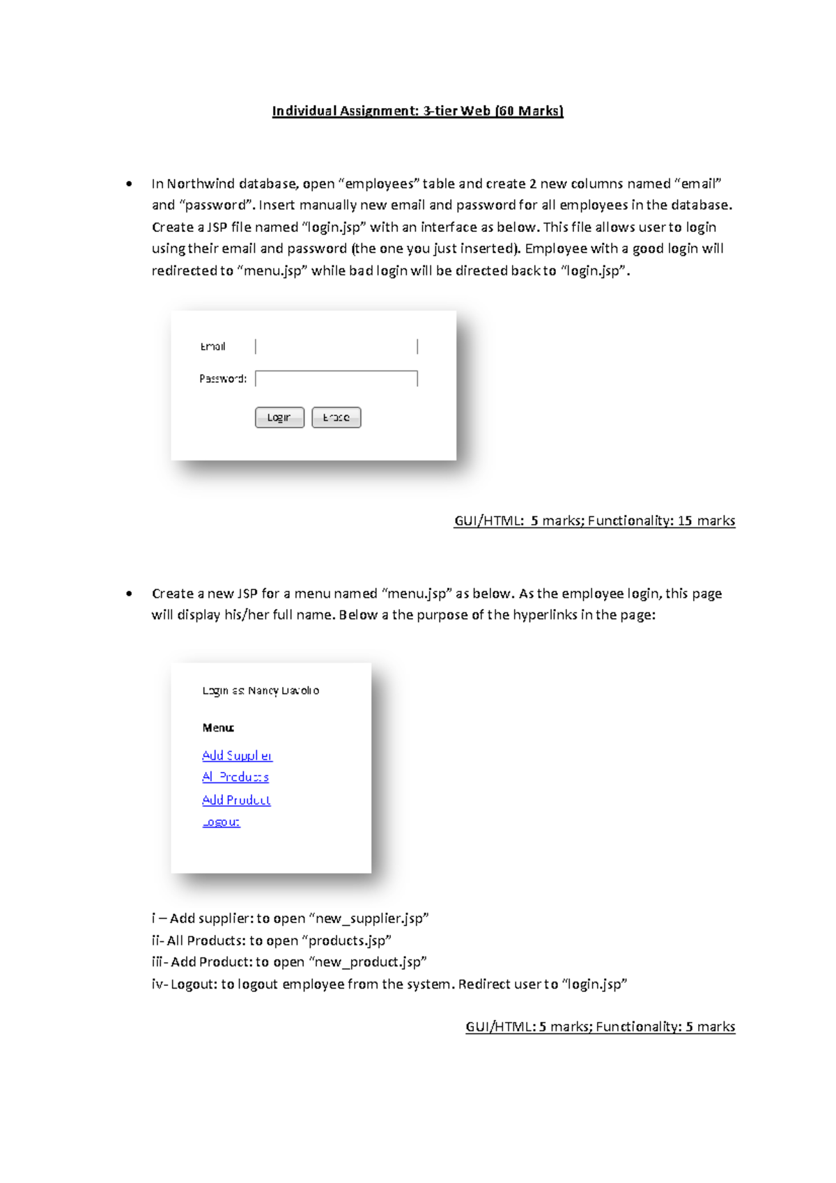 3-tier Web Individual Assignment Individual Assignment 3-tier ...