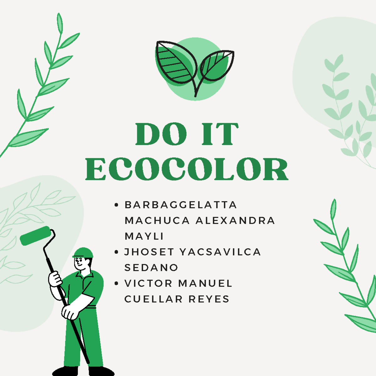 Pinturas Ecocolor - DO IT ECOCOLOR B A R B A G G E L A T T A M A C H U ...