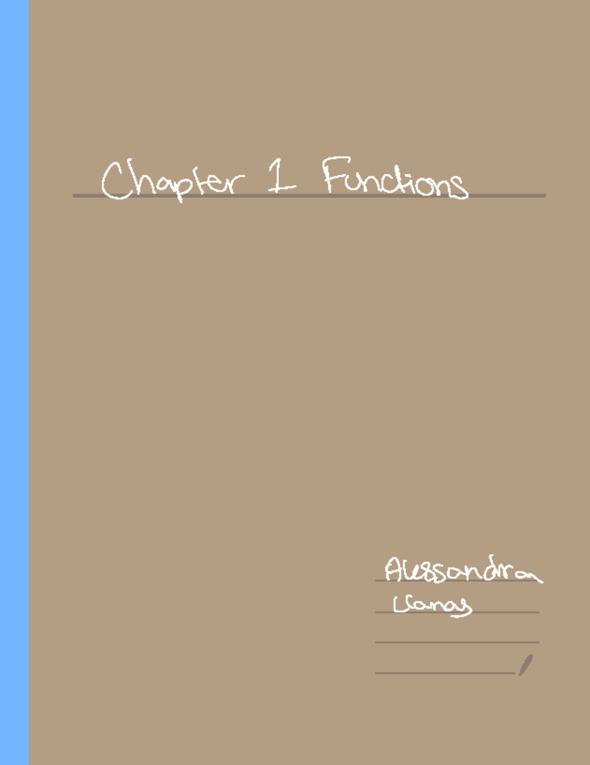 Chapter 1 Functions And Graphs Chapter 1 Functions Alessandra Llamas Chi Functions Graphs 7962