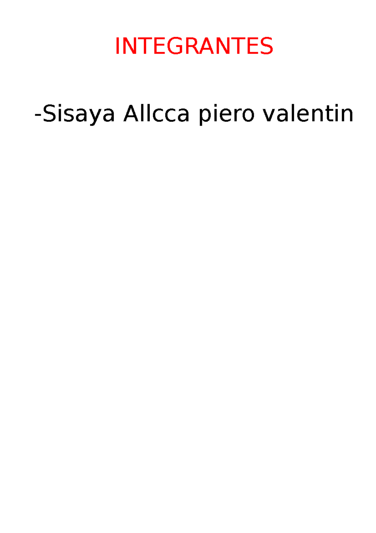 Tarea 4 Competencias Digitales Sisaya Allcca Piero - INTEGRANTES ...