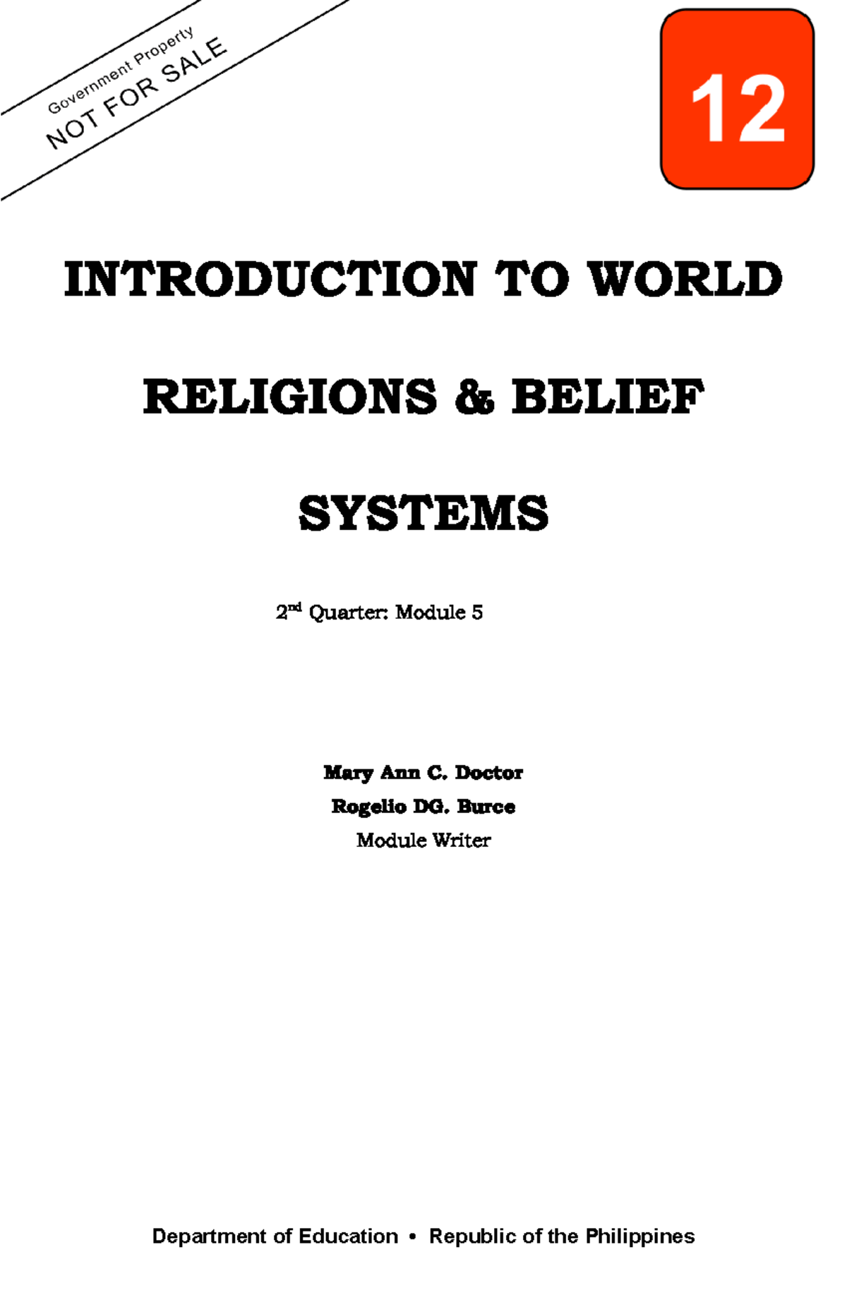Adm-qtr-2-module-5-intro-to-world-religion-docx compress - INTRODUCTION TO WORLD RELIGIONS ...