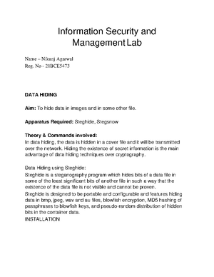ISM MOD-3 - ass - INFORMATION SECURITY MANAGEMENT (ISM) MODULE 3: COMMON ROUTER PROBLEMS AND ...